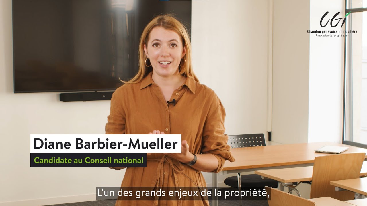 Diane Barbier-Mueller - Candidate au Conseil national - YouTube