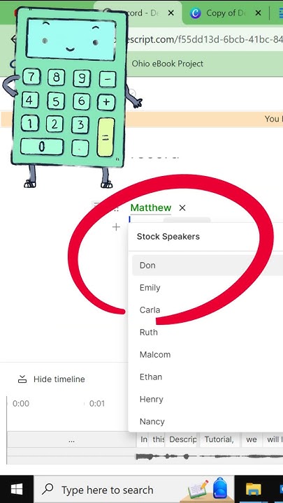 Descript Tutorial Ai Text to Speech - YouTube