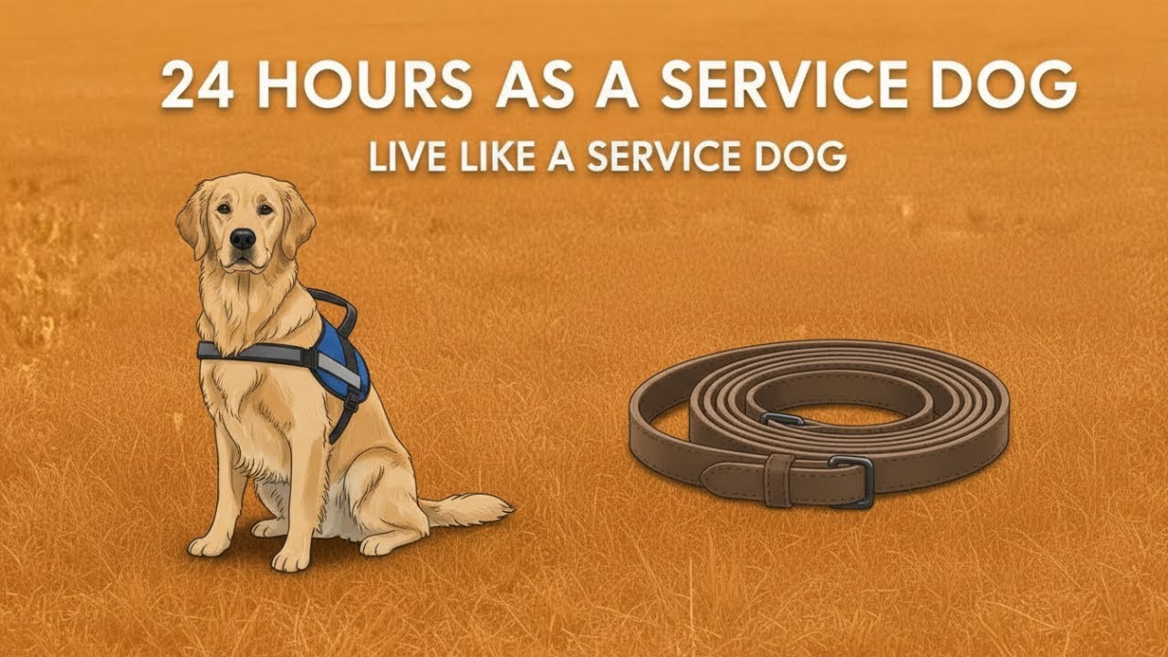Day in the Life of a Service Dog 🦮 ️ - YouTube
