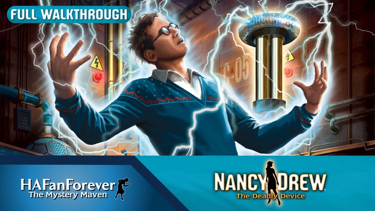 Nancy Drew: The Deadly Device - Longplay, Commentary - YouTube