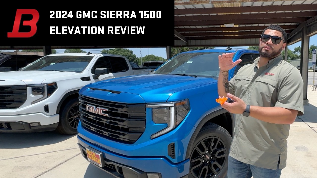 2024 GMC Sierra 1500 Elevation Review | Walkaround, Features, and ...