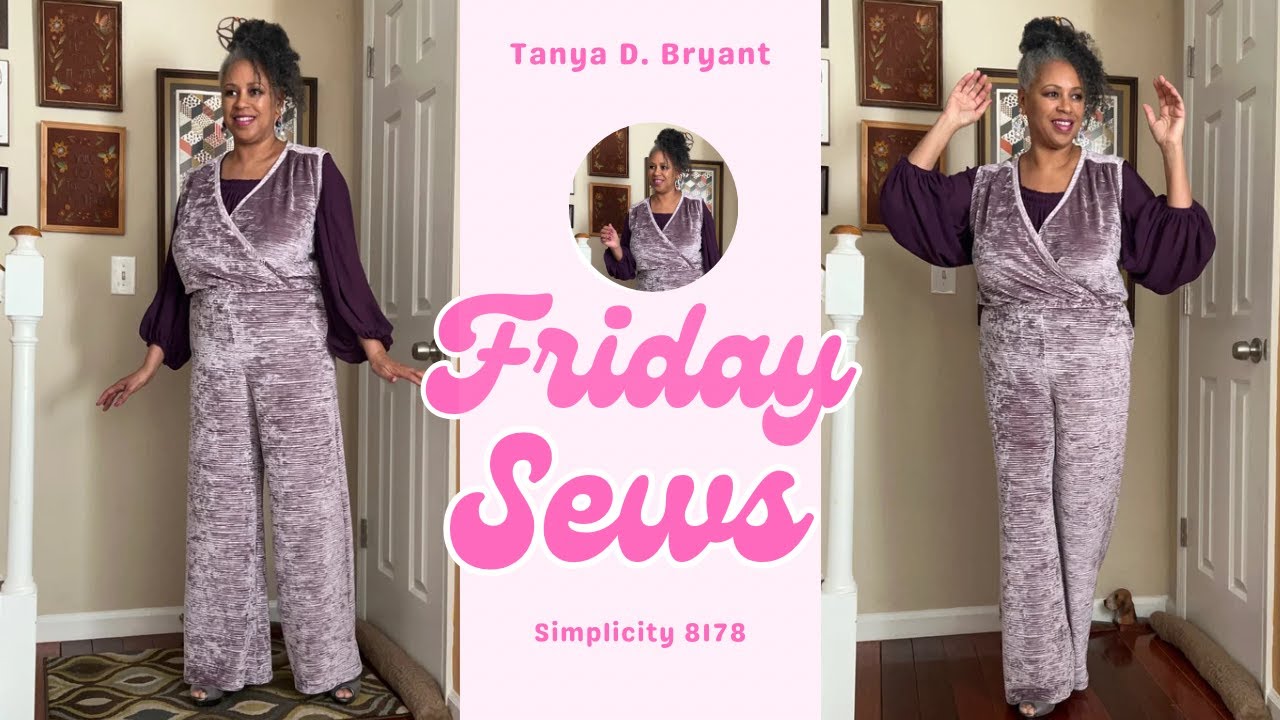 #FridaySews S2 Ep2 | Weekly Sewing Updates | Simplicity 8178 View A ...