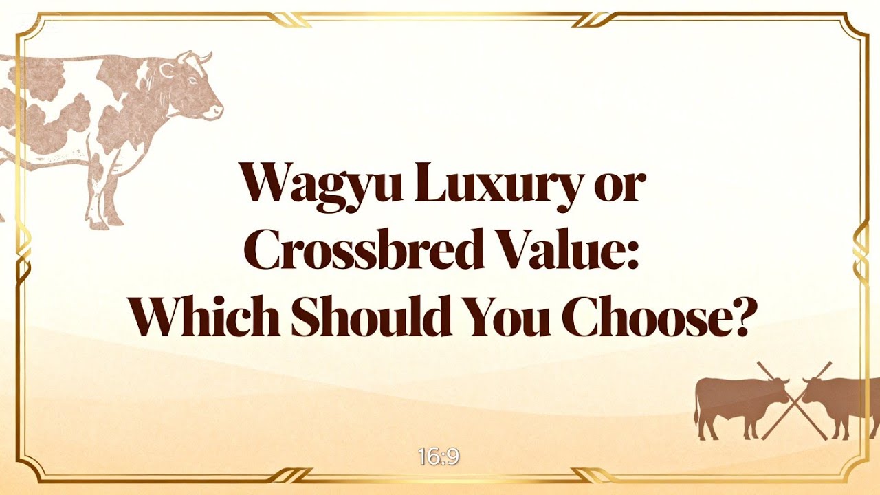“Wagyu vs Crossbred: The New Beef Battle in Japan” - YouTube