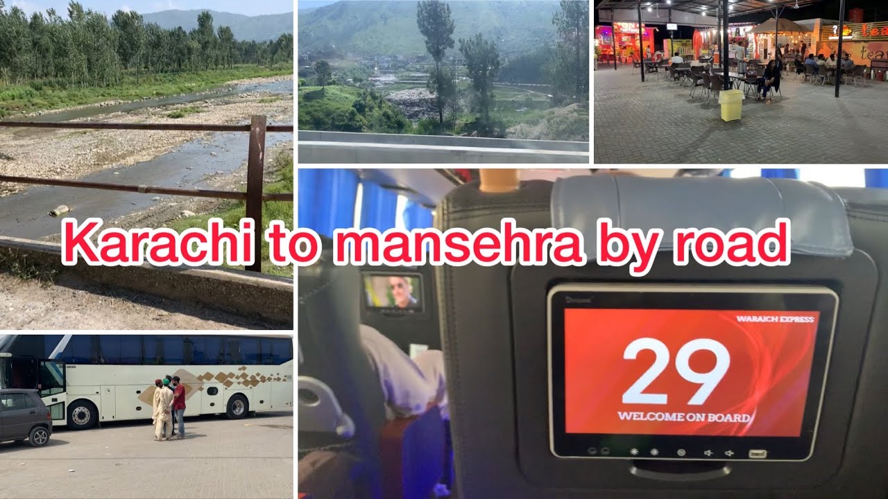 Karachi to mansehra by road 🚉 |to be continued | Abdul wajid shafi | by ...