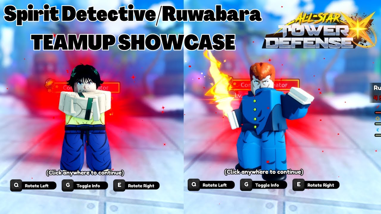 Spirit Detective/Ruwabara TEAMUP Showcase (Yusuke/Kuwabara) All Star ...