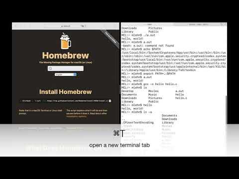 MacOS: Installing Homebrew - YouTube