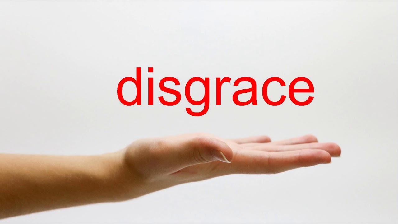 How to Pronounce disgrace - American English - YouTube