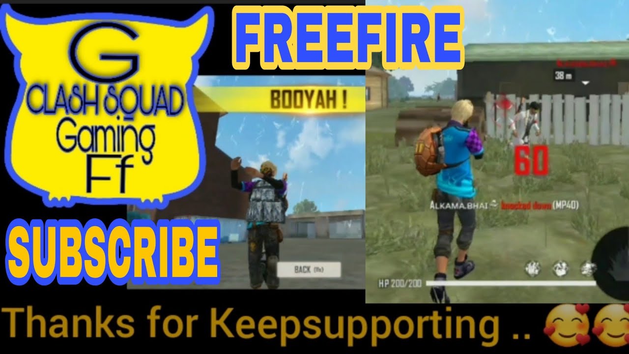 ff clash Squad gameplay /ff cover and funny Match /ff booyah /cs gaming ...