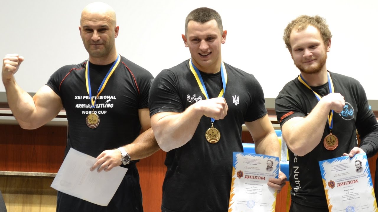 Lviv Arm Wrestling Championship - Open Class 2016-12-18 - YouTube