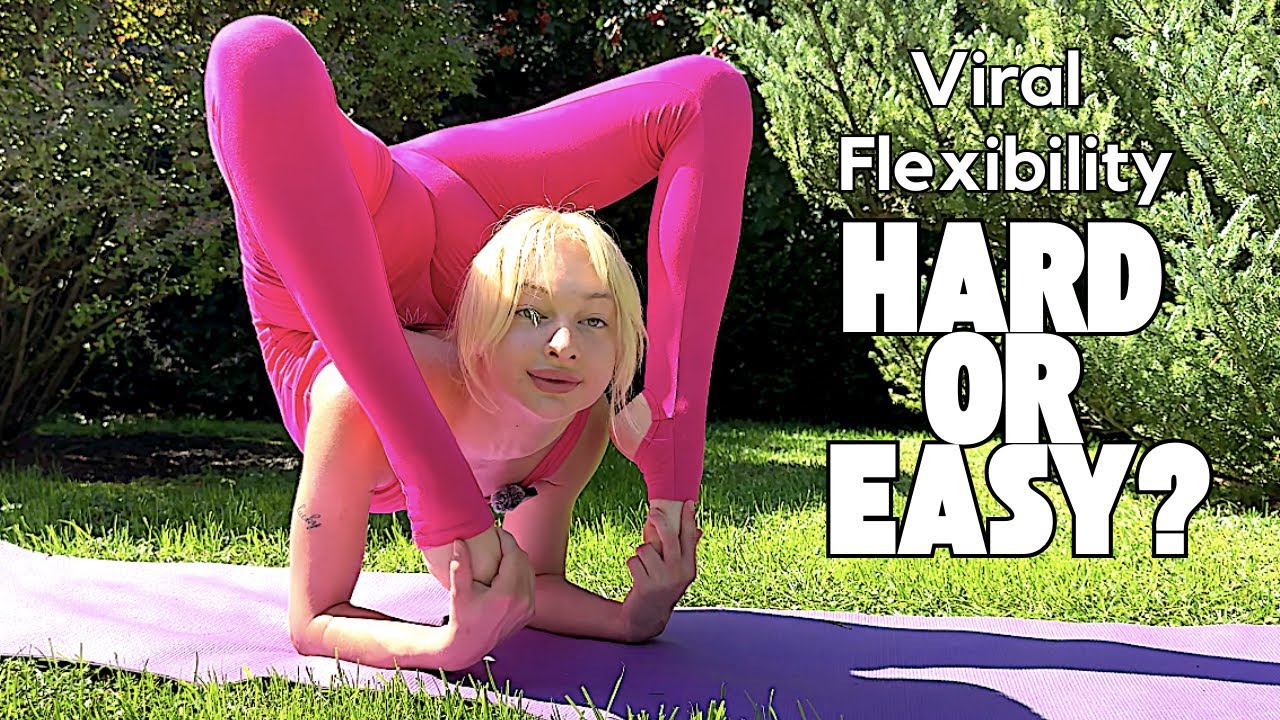 Contortion Backbending Routine – Easy or Hard Flexibility Test! (4K ...