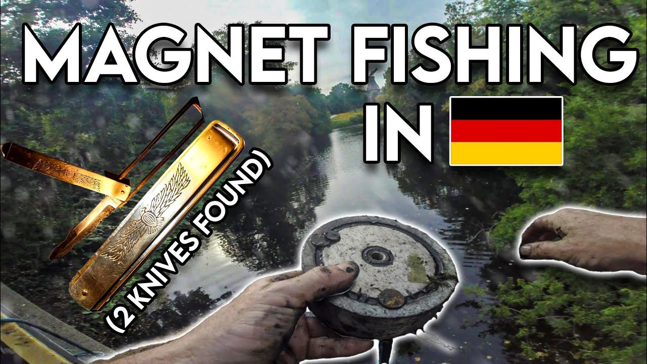 Magnet Fishing in Bremen Germany - YouTube