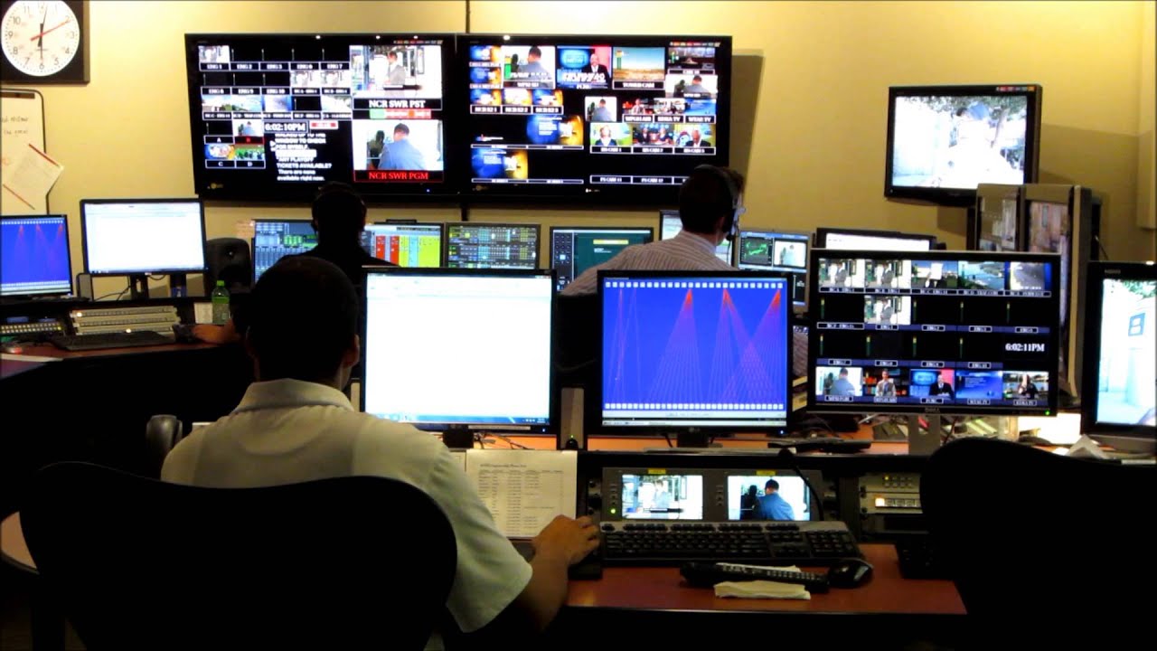 WPXI Channel 11 News Control Room - YouTube