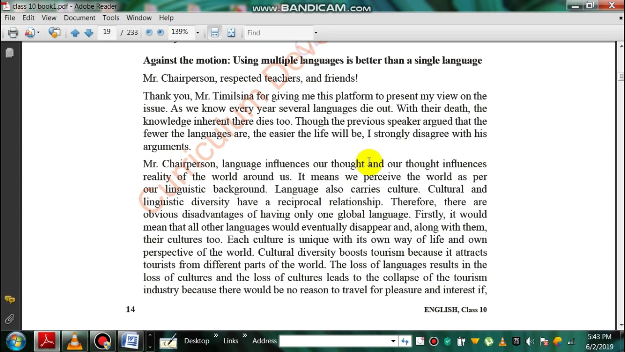 class 10 English unit 2 - YouTube