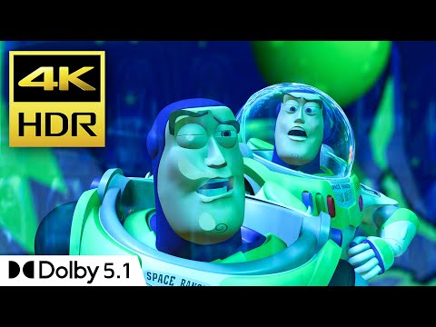 Toy Story 2 (1999) - Buzz vs. Ultility Belt Buzz [4K HDR - Dolby 5.1]