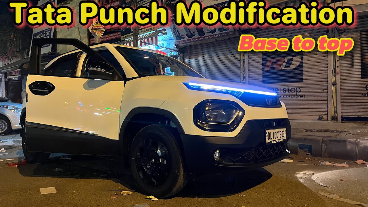 Punch Modified 2024 2024 Tata Punch Pure Modification Pure Punch ...