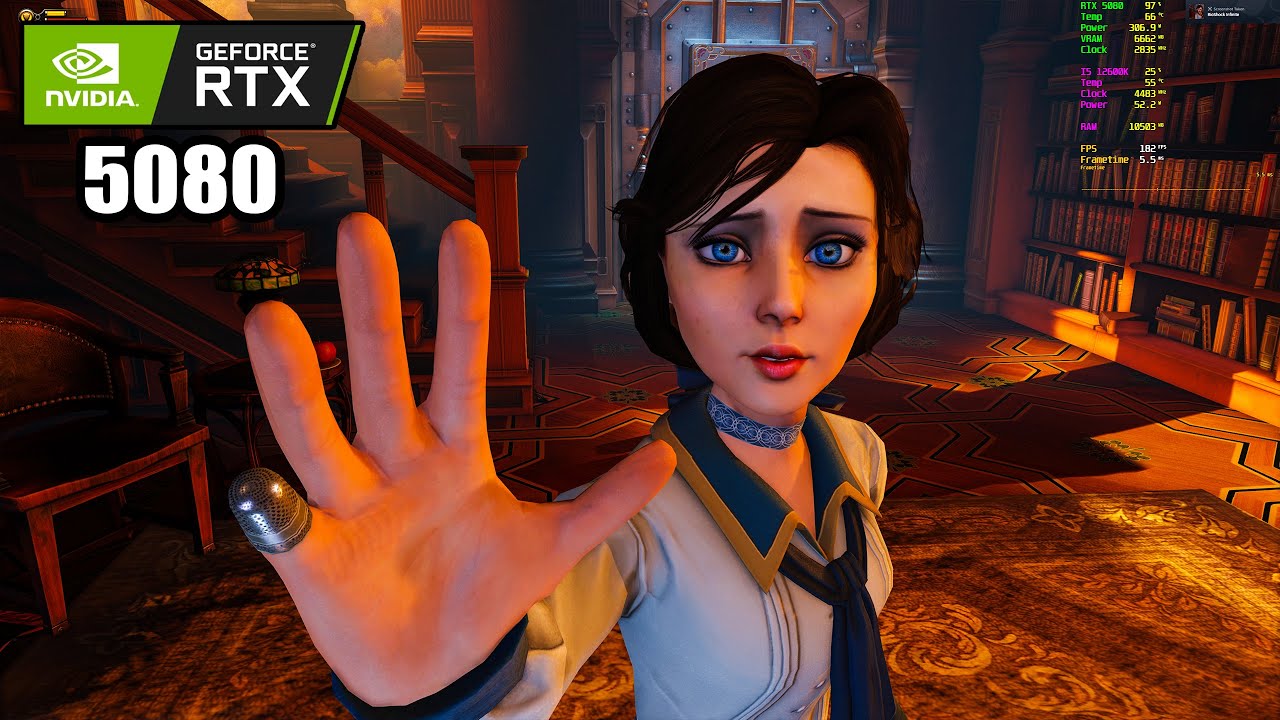 BioShock Infinite in Stunning 4K Ultra Settings | RTX 5080 Gameplay ...