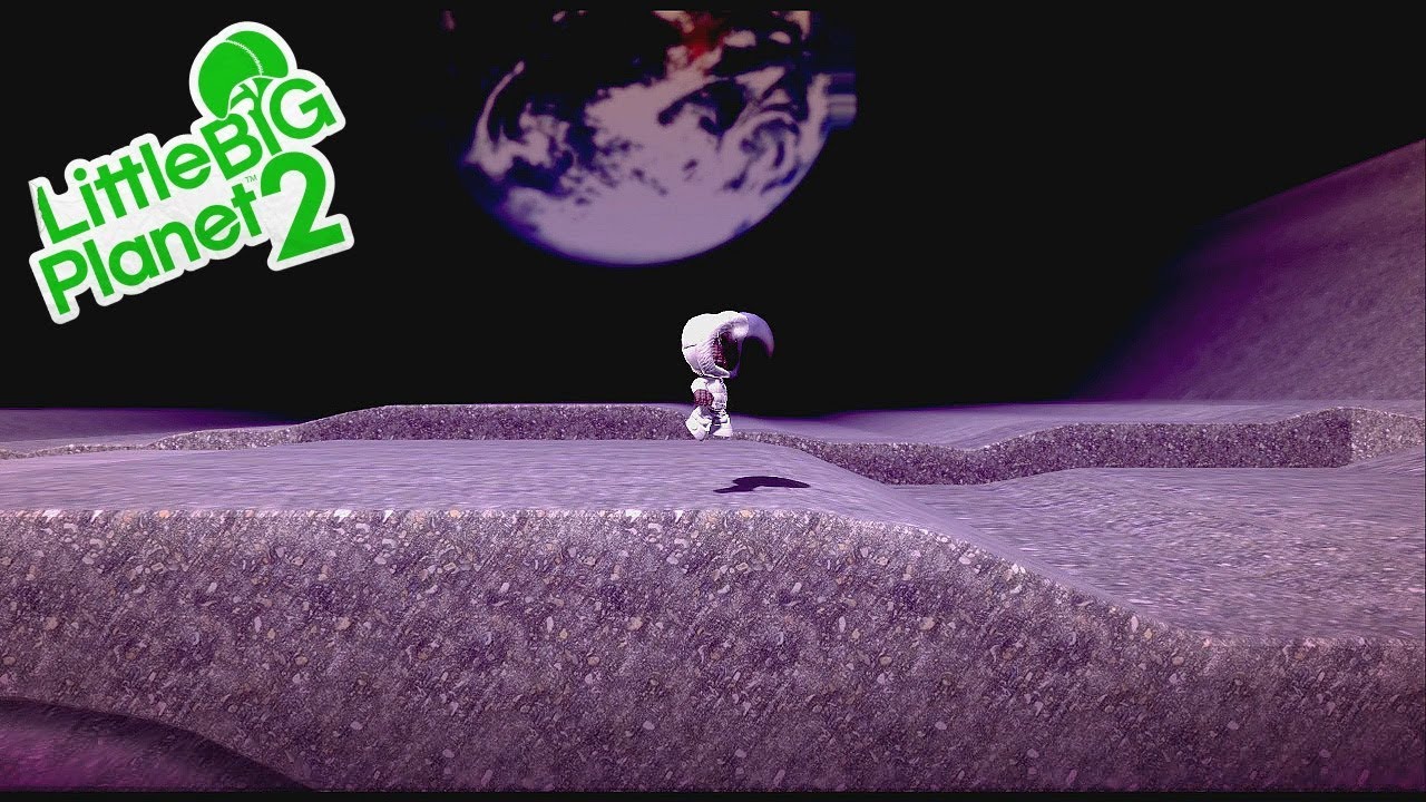 LittleBigPlanet 2 - Moon landing Neil Armstrong 1969 - YouTube