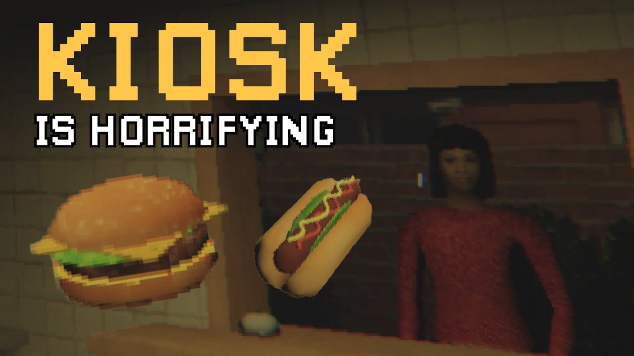 Kiosk is a scary cooking game - YouTube