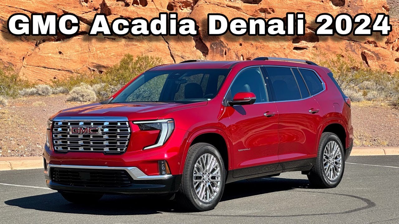 Nueva GMC Acadia Denali 2024 llega a México - YouTube