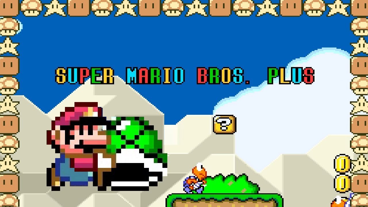 Super Mario Bros. Plus | Hack of Super Mario World (2011) [1of2] - YouTube
