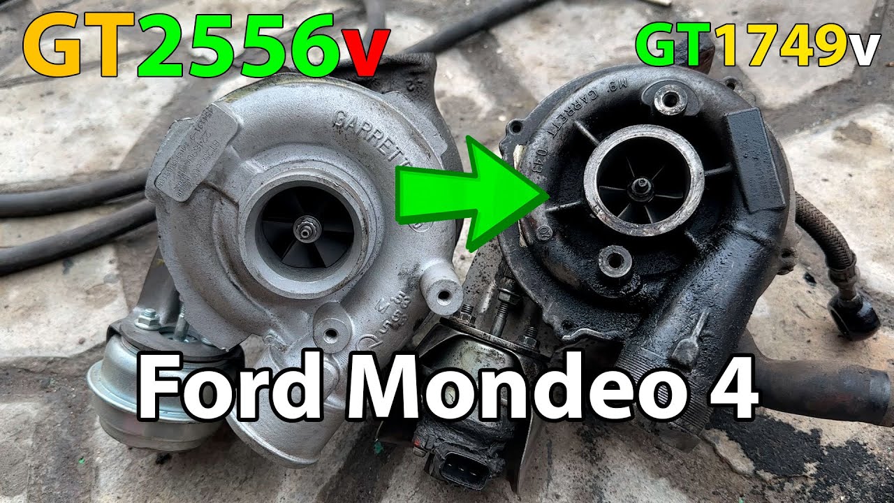 BMW E39, E53, E46 GT2556V в Ford Mondeo 4. Часть 1. - YouTube