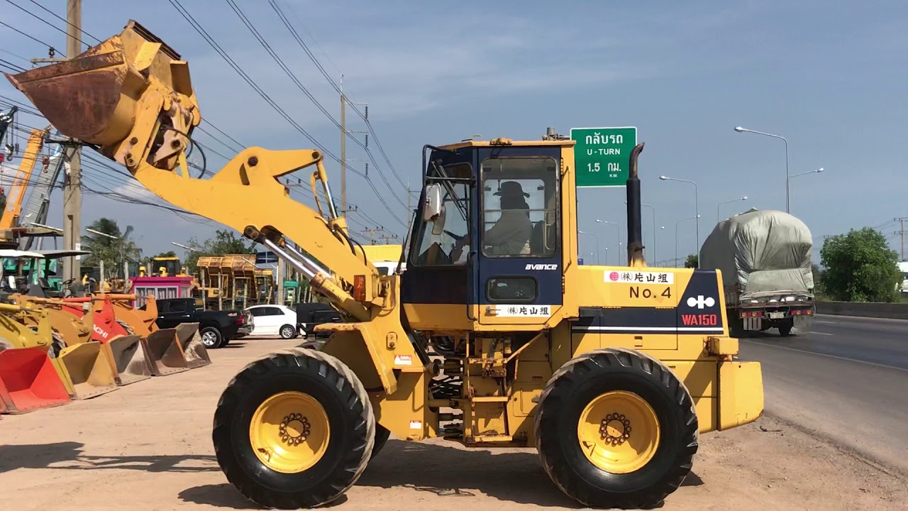 KOMATSU WA150-1 www.thaispmotor.com 092-2525952 / 081-2990958 - YouTube