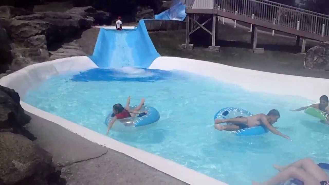 First Time Riding RipTide Run By Herself - YouTube