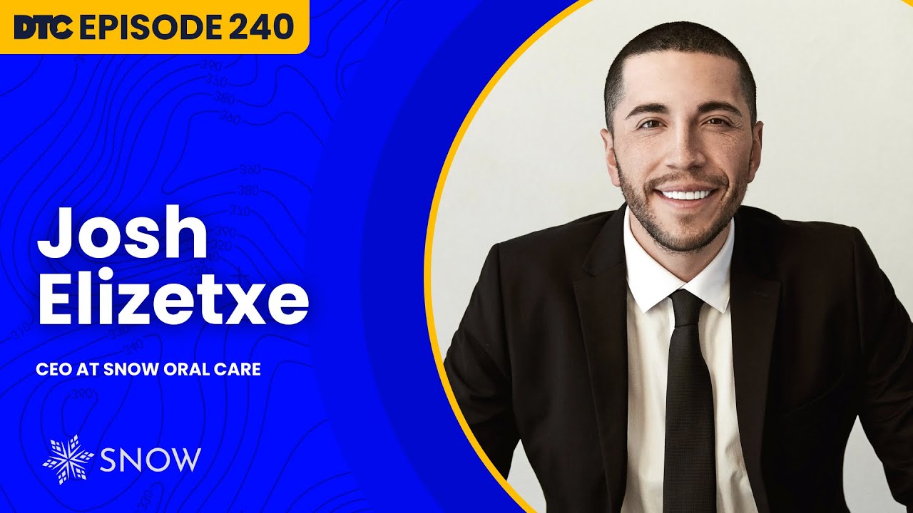 Ep 240: Thinking in Billions with Josh Elizetxe Founder of Snow Oral ...
