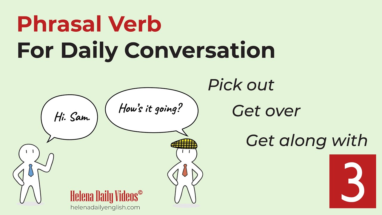 Phrasal Verb for Daily Conversation | Meaning & Example | Lesson 3 ...