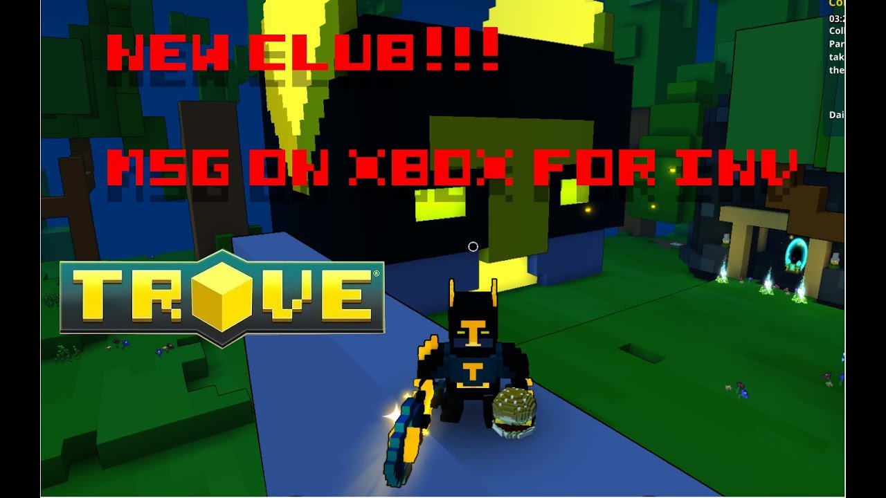 New Club!! Trove Xbox One club announcement. JNMG Dark Knights. - YouTube