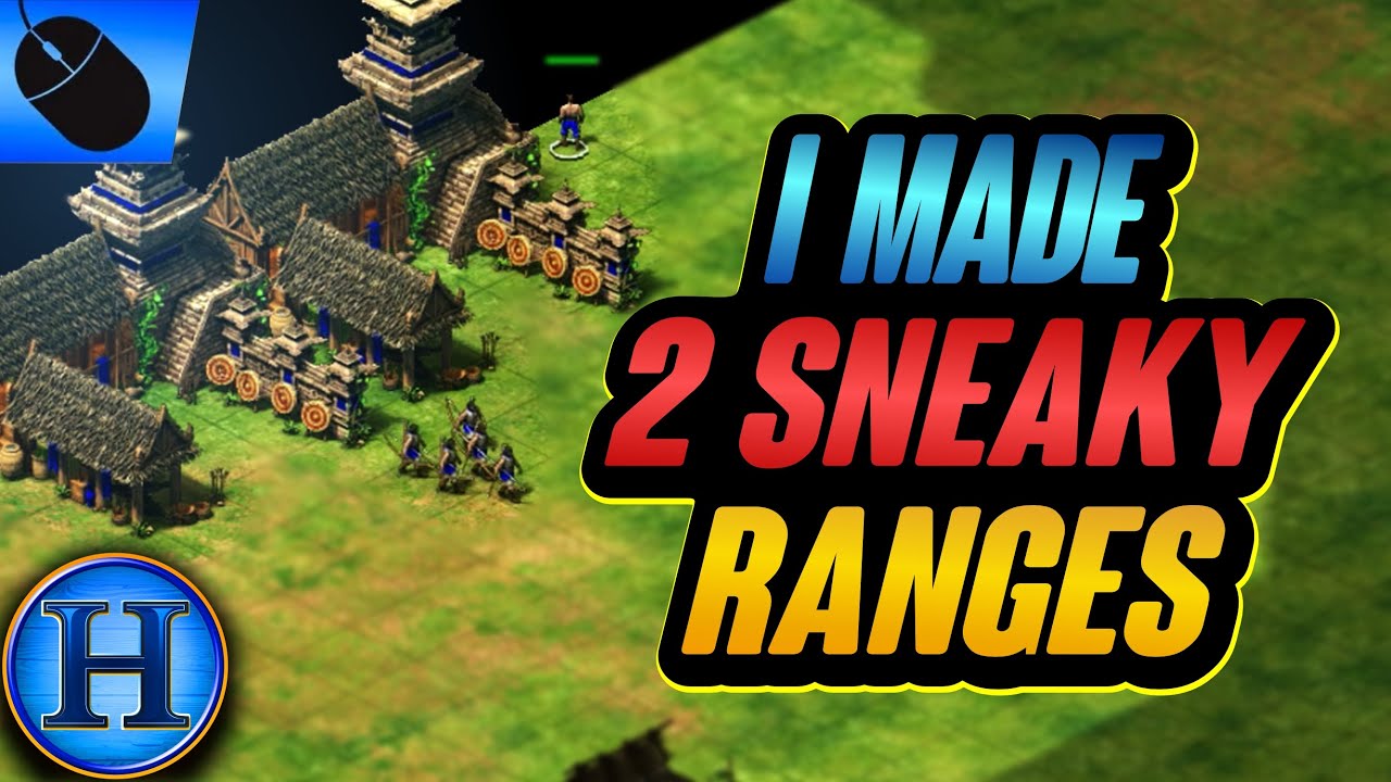 I Made 2 Sneaky Ranges Behind His Base | AoE2 - YouTube