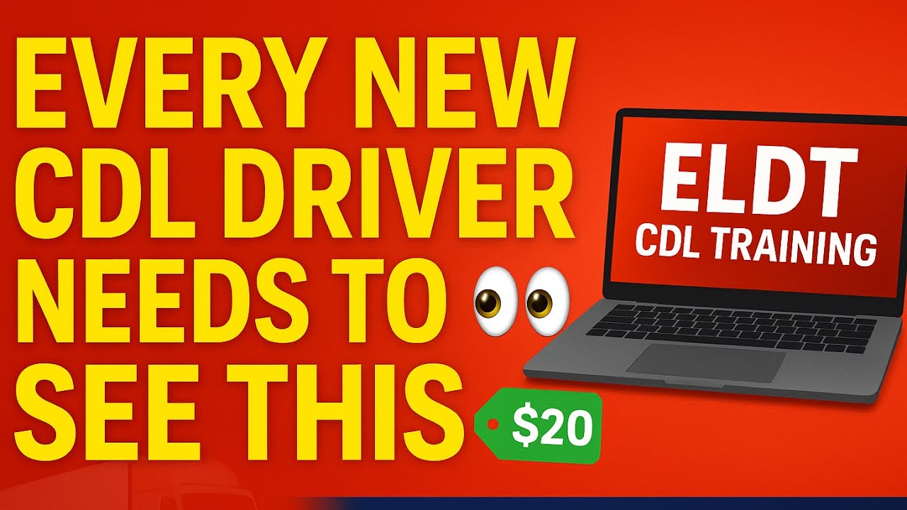 ELDT vs Traditional CDL Training: What's the Difference? - YouTube