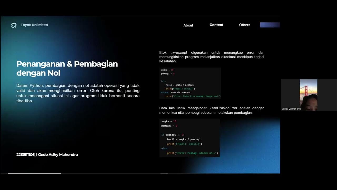 Membuat Kalkulator Sederhana Menggunakan Program Python - Kelompok 3 - YouTube
