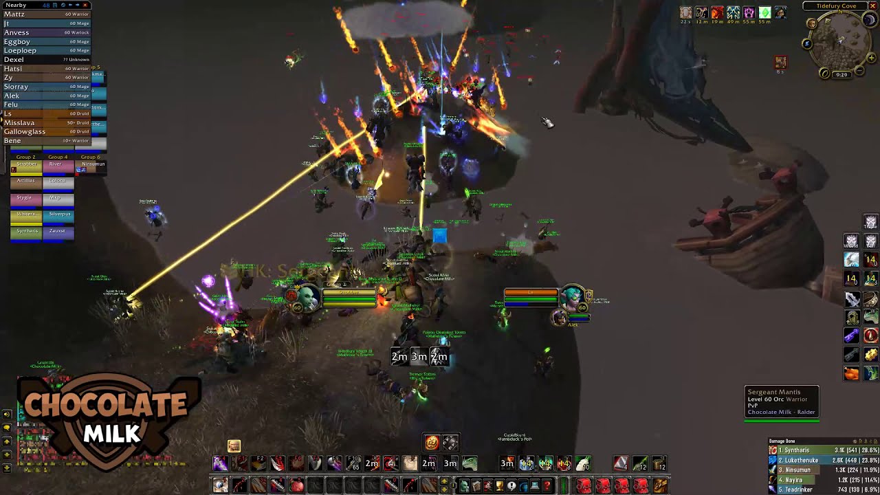 World of Warcraft Chocolate Milk D-Day re-enactment - YouTube