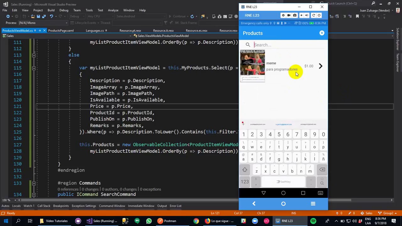 Tutorial 56 - Part 34 - Search Bar - YouTube