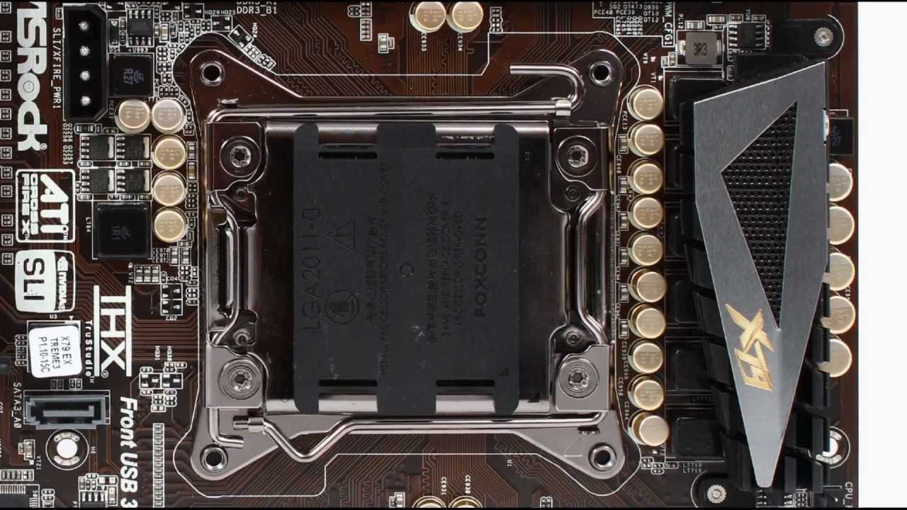 ASRock 華擎 X79 Extreme3 (MB-SX79X3) - YouTube