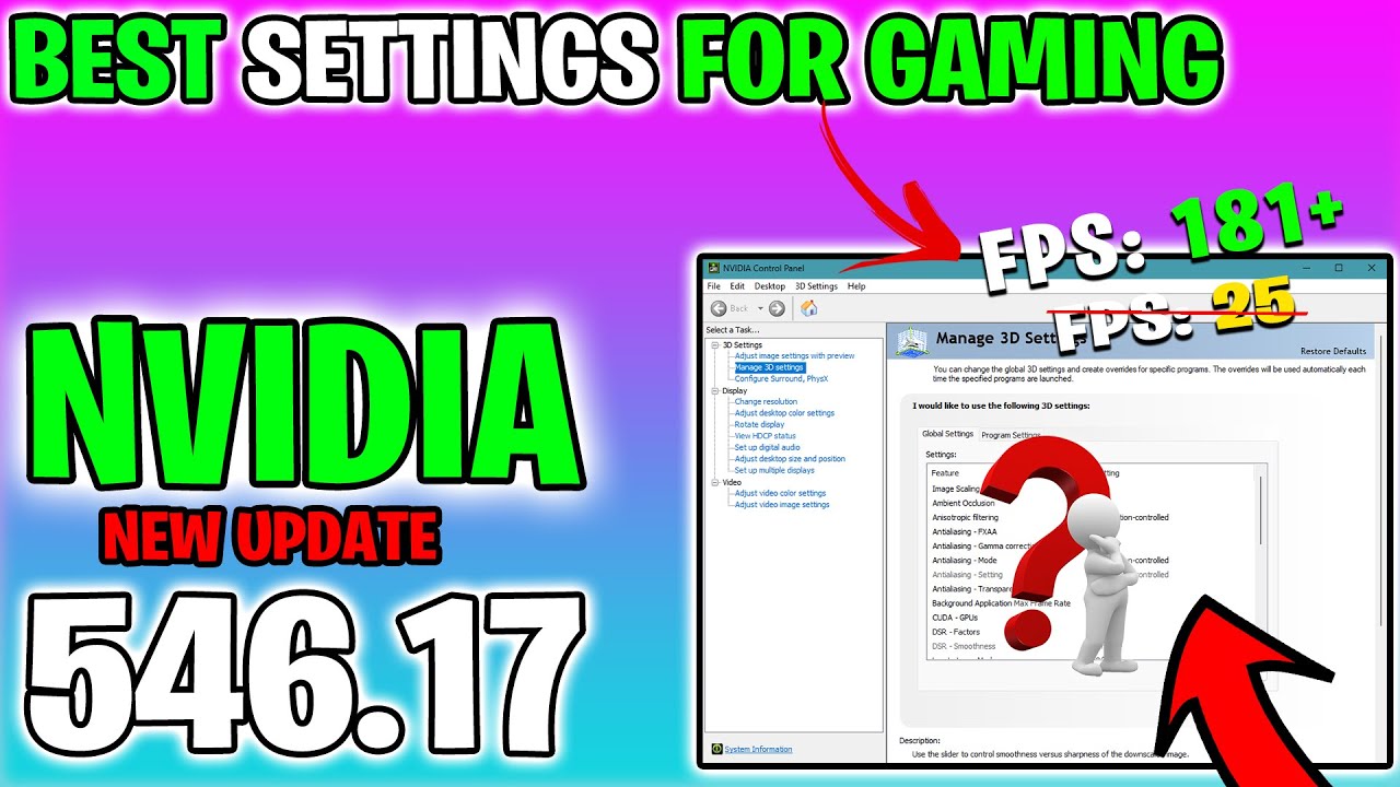 Nvidia Geforce Experience Software New Update 546.17 Best Setting For ...
