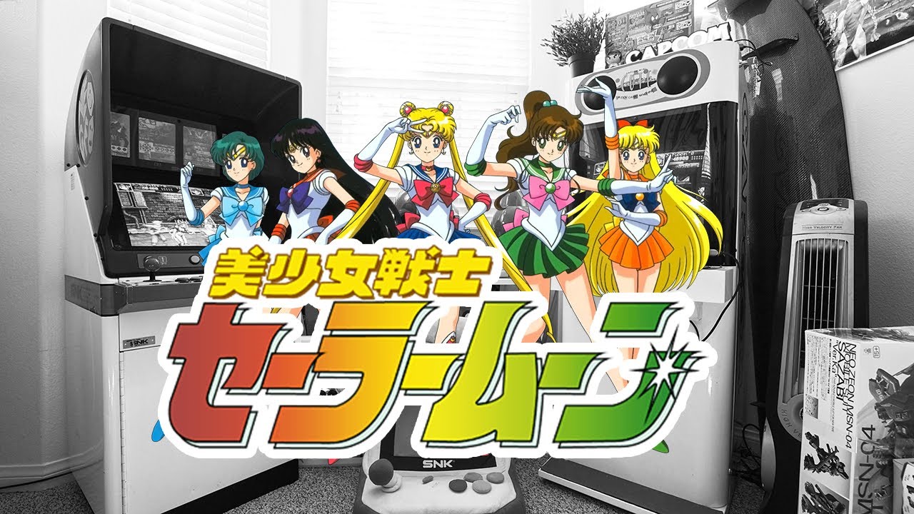 BANPRESTO Pretty Soldier Sailor Moon Arcade Attract mode - YouTube
