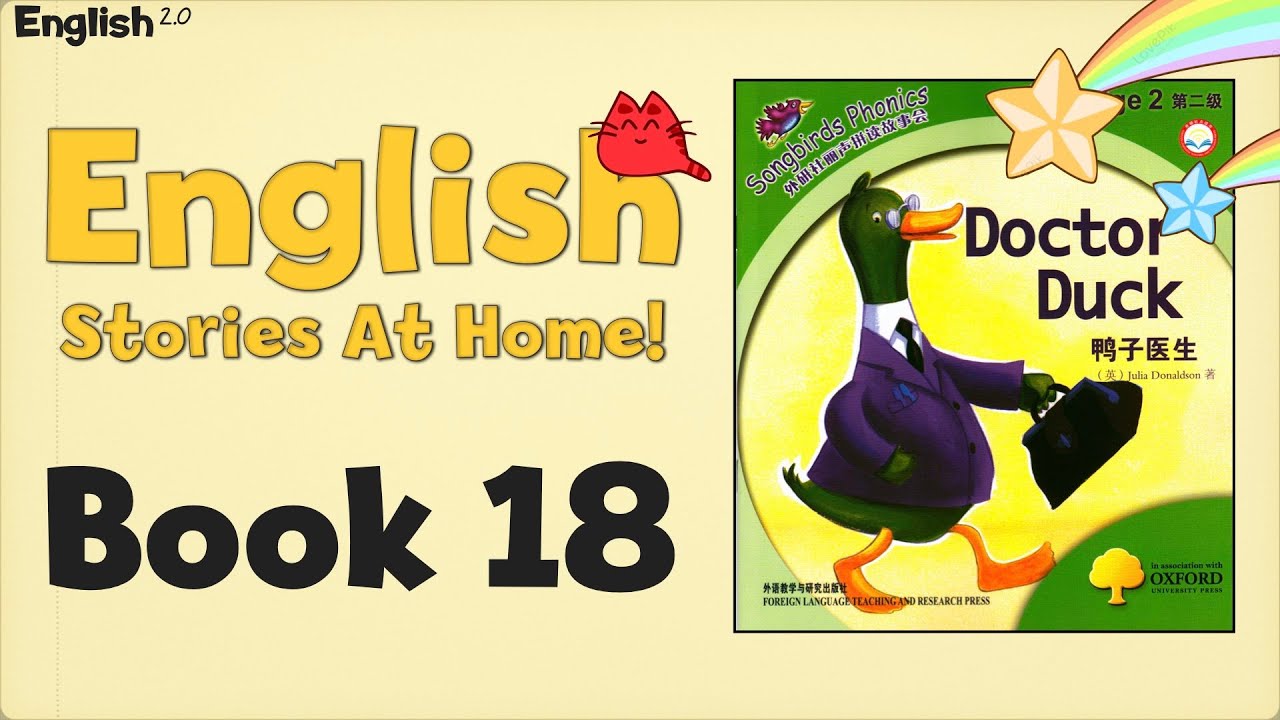 English Stories At Home - Book 18 of 60 - Doctor Duck - YouTube
