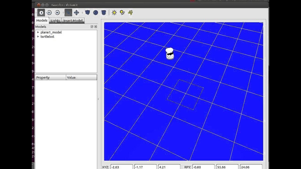 Basic local navigation with Dynamic Window Algorithm - YouTube