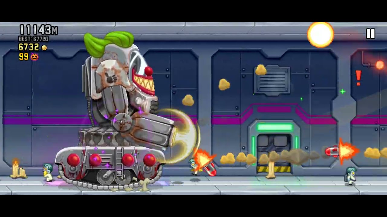Jetpack Joyride SAM Gameplay 38 - YouTube