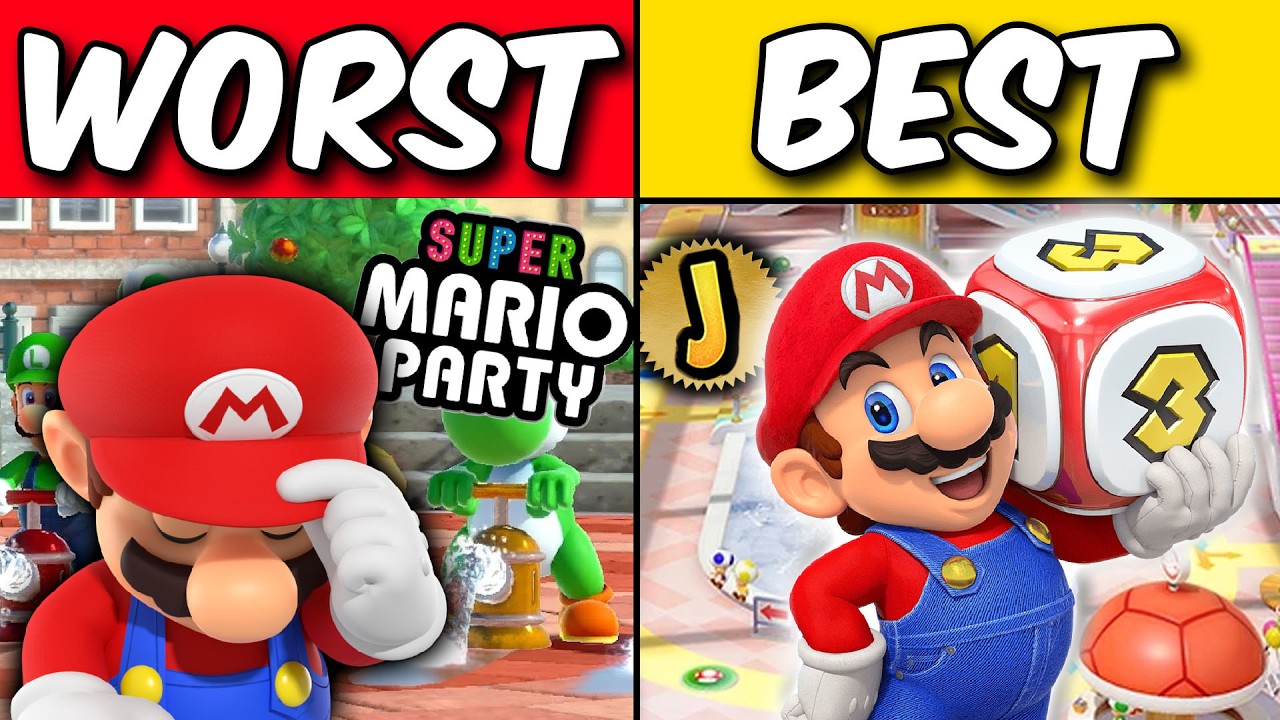 EVERY Mario Party Game RANKED! - YouTube