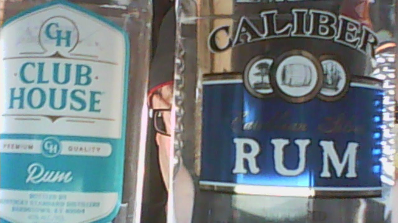Club House Rum vs. Caliber Caribbean Silver Rum - YouTube