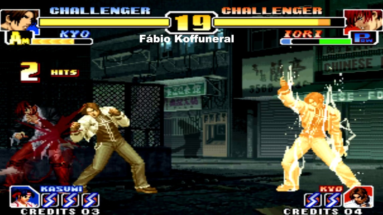 KOF 99 - Kyo combo 100% - YouTube