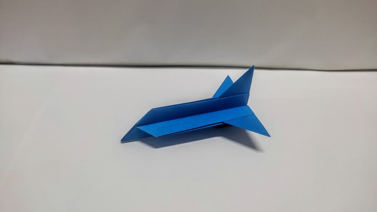 How To Make an Origami Spaceship - Origami Spaceship Easy - Easy ...