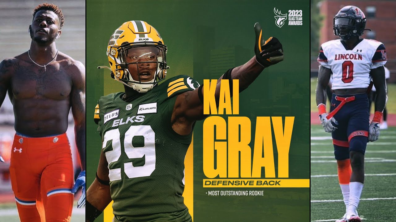 Kai Gray's Inspiring Journey From HBCU to CFL Rookie of the Year | HBCUGameDay.com - YouTube