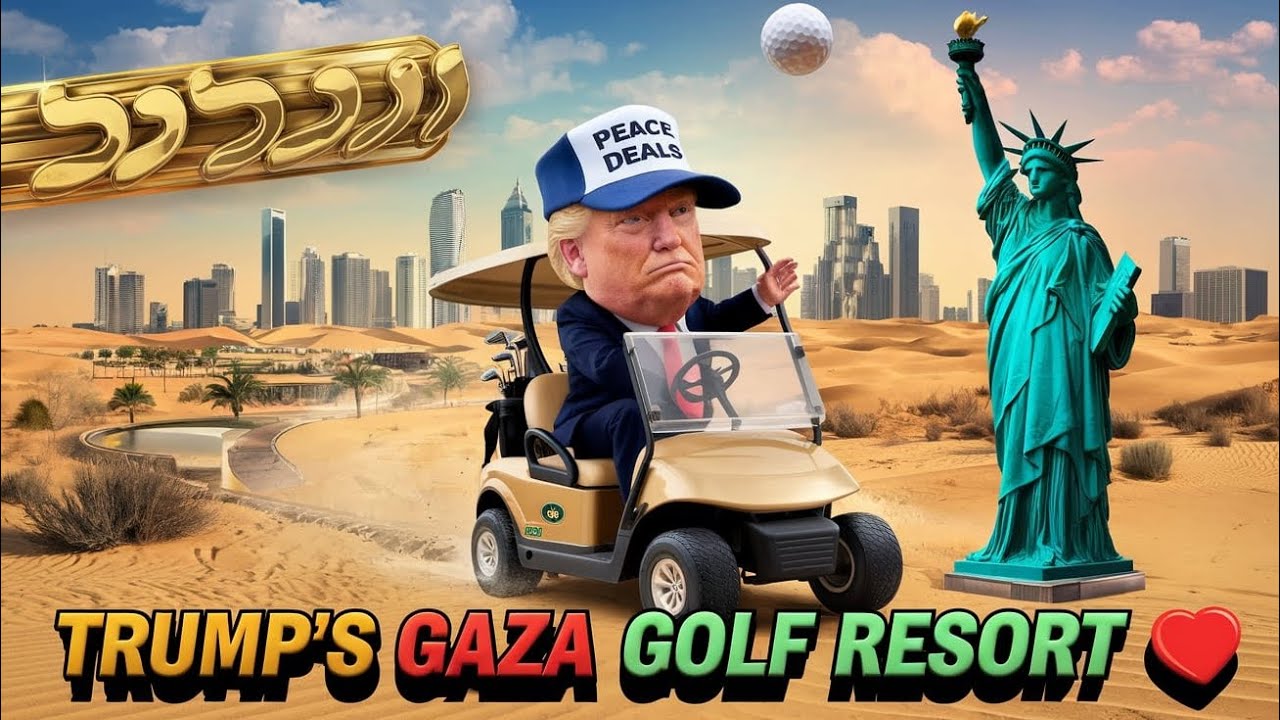 Trump’s Gaza Golf Resort| A Satirical Song for ‘Peace Deals’ - YouTube