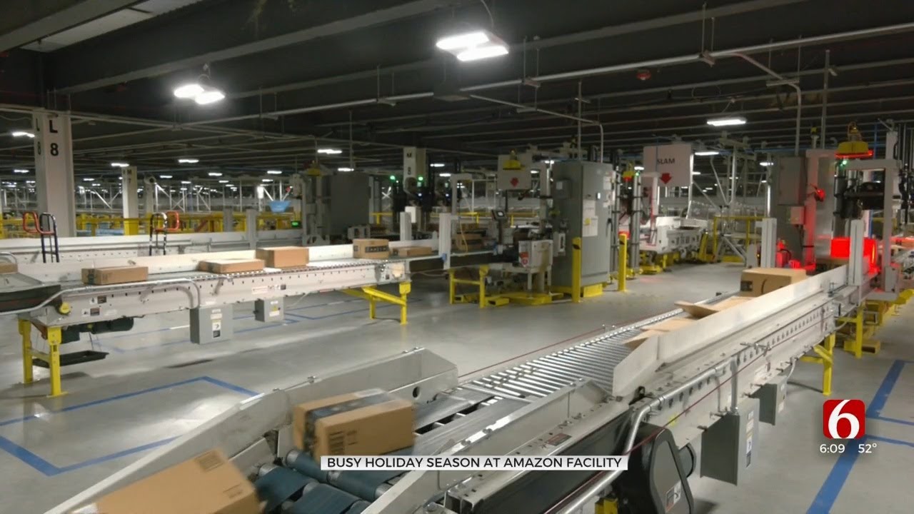 Amazon's Tulsa Fulfillment Center Prepping 650,000 Items Per Day During ...