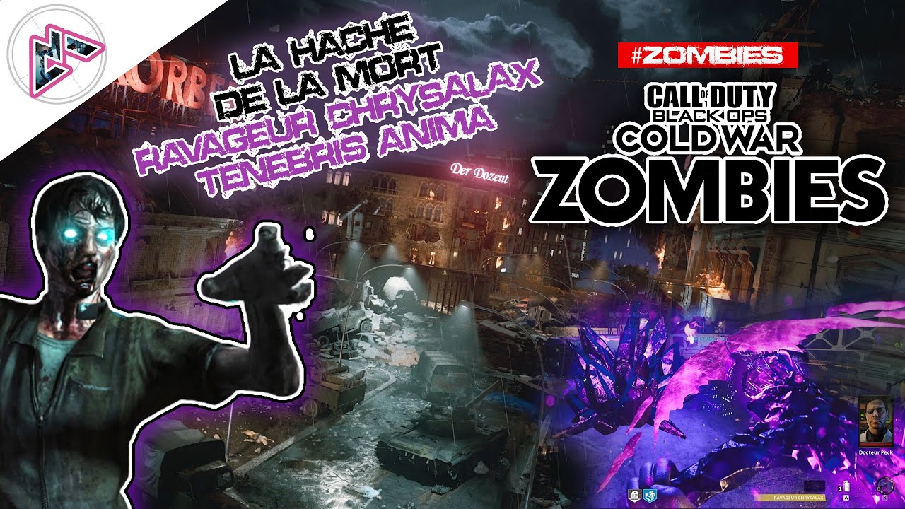 La puissance de la hache Ravageur Chrysalax sur le mode Zombies de Call ...