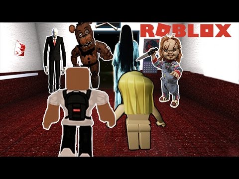 STUCK IN THE HORROR ELEVATOR IN ROBLOX